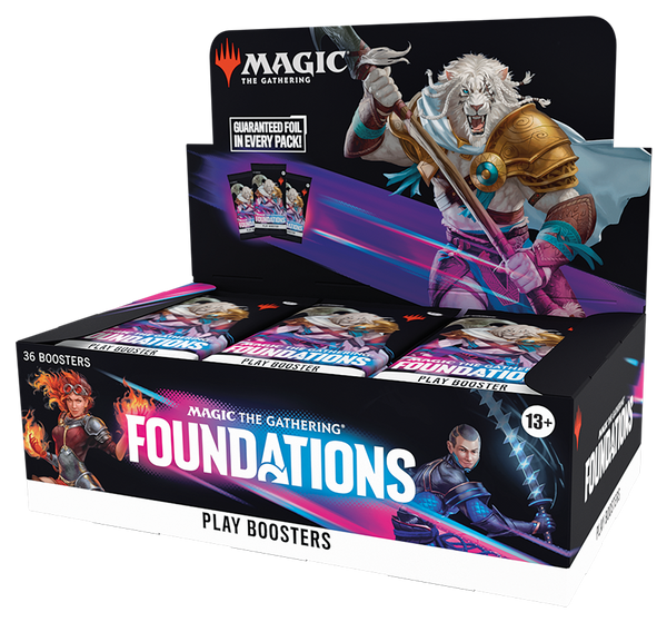 Magic: The Gathering Foundations Play Booster Box - 36 Packs (504 Magi ...